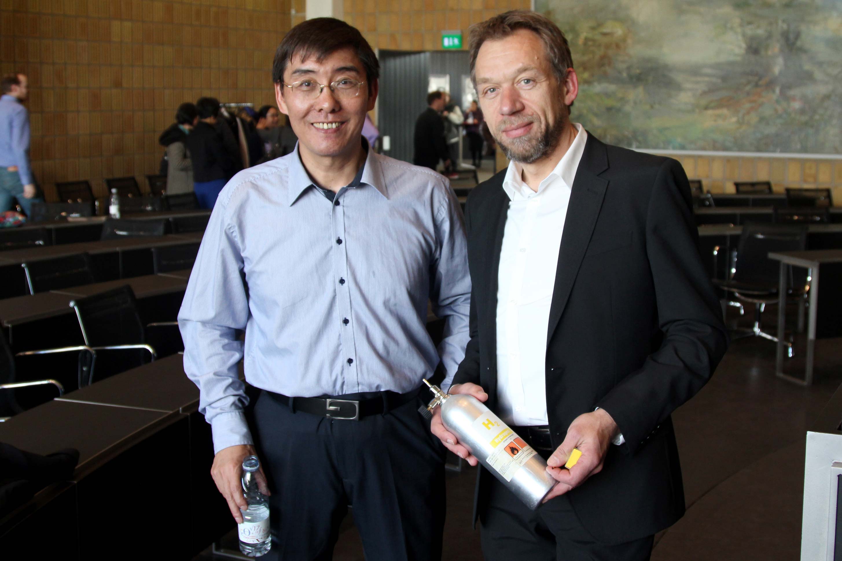 Inaugural lectures by new professors Jens Oluf Jensen and Qingfeng Li